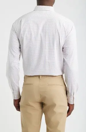 Johnnie-o Bluffton Everyday Performance Pin Pane Button-up Shirt