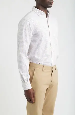 Johnnie-o Bluffton Everyday Performance Pin Pane Button-up Shirt
