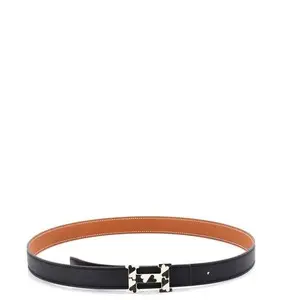 Hermès H Email Coeur Reversible Leather Thin