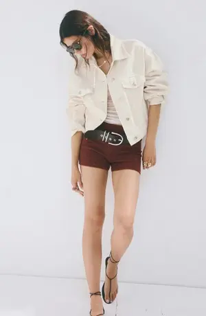 Mango Kika Denim Trucker Jacket
