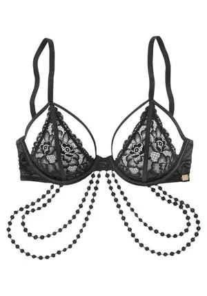 LASCANA Strappy Lace Unlined Bra
