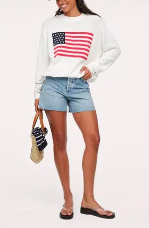 NUUDS Americana Graphic Knit Sweater