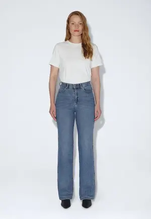 DR. DENIM Moxy High Straight Jeans