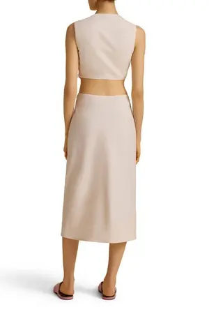 Marina Moscone Cotton Twist Dress