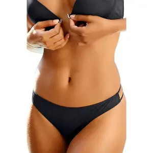 LASCANA Strappy Heart Push Up Bra - Black