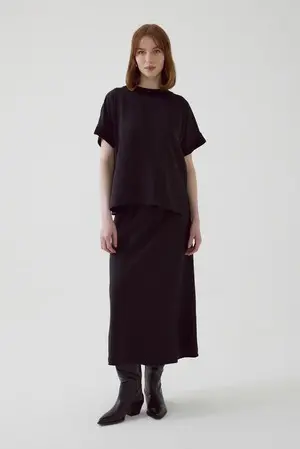 EXQUISE Alberic Satin Blouse