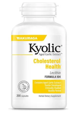 KYOLIC Aged Garlic Extract Formula 104, Cholesterol Health - None