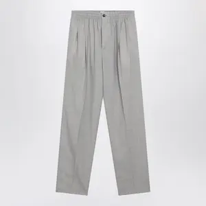 Bottega Veneta Light Wool Toile Pants - Gray