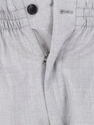 Bottega Veneta Light Wool Toile Pants - Gray