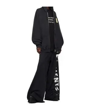 Vetements X New Rock Collaboration Lace-up Mid-calf Boots