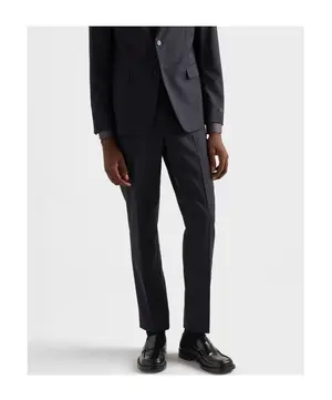Prada Single Breasted Wool And Mohair Suit
