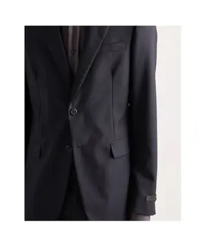 Prada Single Breasted Wool And Mohair Suit