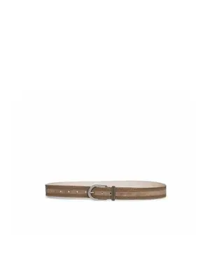 Brunello Cucinelli Suede Embellished Belt - Brown