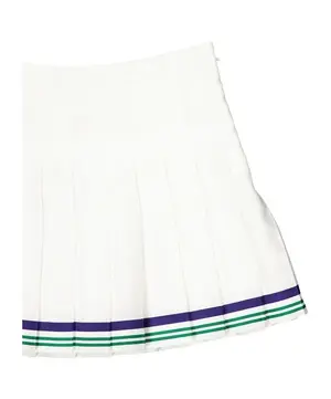 Casablanca Laurel Pleated Mini Skirt