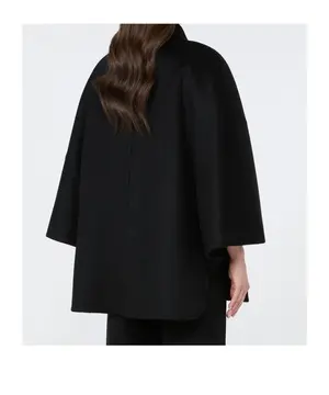 Max Mara Double-breasted Cape Coat
