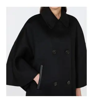 Max Mara Double-breasted Cape Coat