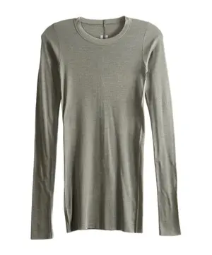 Rick Owens Crew Neck Long-sleeved T-shirt - Gray
