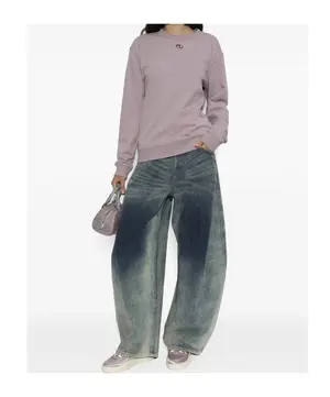 DIESEL® 1987 D Khelz Distressed Faded Jeans - Navy