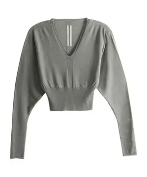 Rick Owens Long-sleeved Knitwear - Gray