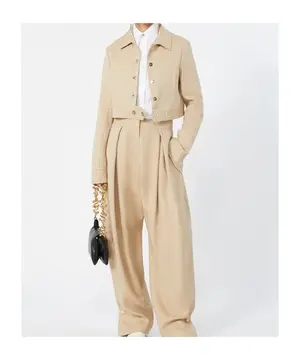 Sportmax Collared Long-sleeved Casual Jacket