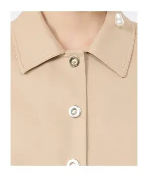 Sportmax Collared Long-sleeved Casual Jacket
