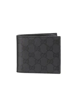 Gucci Gg Folding Wallet - Black
