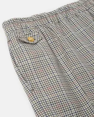 Versace Baby Micro-check Cotton-poplin Pants