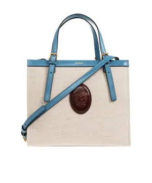 Versace Dual-handle Shoulder Bag - Nude