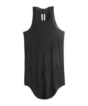 Rick Owens Sleeveless Vest - Black