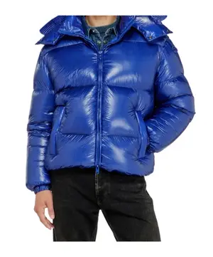 DIESEL® Down Puffer Jacket With Detachable Hood