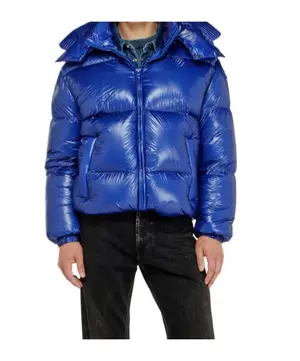 DIESEL® Down Puffer Jacket With Detachable Hood