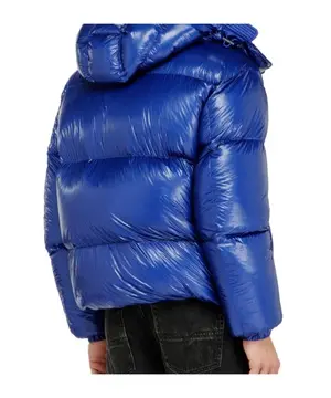 DIESEL® Down Puffer Jacket With Detachable Hood