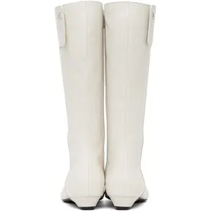 COURREGES Logo-detail Flat Boots