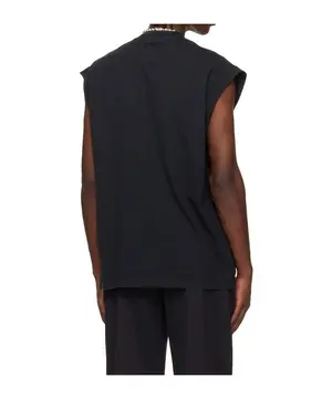 Vetements Crystal Paris Sleeveless Top