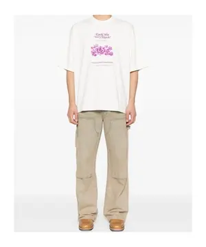 Vetements Crew Neck Short-sleeved T-shirt - White