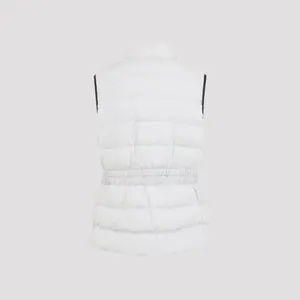 Moncler Romantisme Belted Quilted Vest