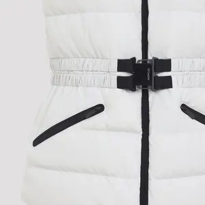 Moncler Romantisme Belted Quilted Vest