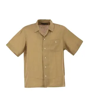 Polo Ralph Lauren Pony Embroidered Short-sleeved Shirt - Green