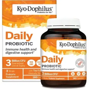 KYOLIC Daily Probiotic Supplement For Immune And Digestive Health Support 180 Capsules - None