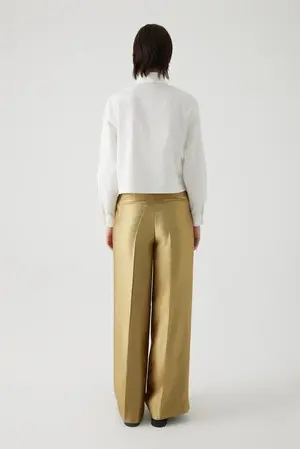 EXQUISE Audrey Embroidered Cotton Shirt