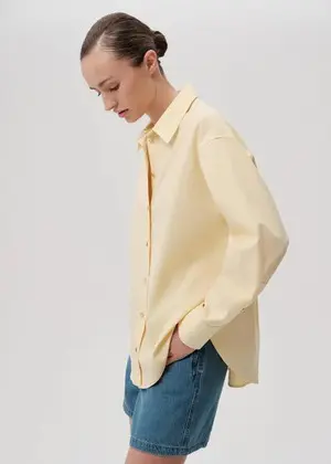 EXQUISE Jewel Cotton Shirt