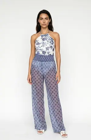HERMOZA Deanna High Waisted Pants Cover Up - Profound Pairing