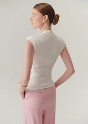 EXQUISE Charlie Wrap Blouse