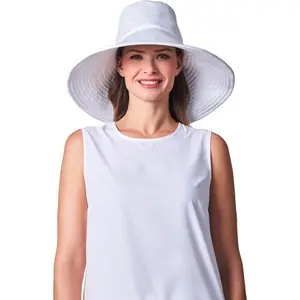 Coolibar Brittany Beach Hat - White