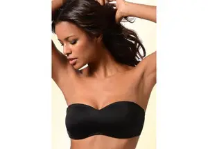 LASCANA Multiway Strapless T-shirt Bra - Black
