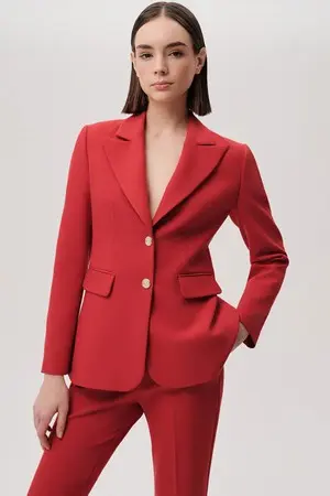 EXQUISE Shirt Collar Tailo Jacket