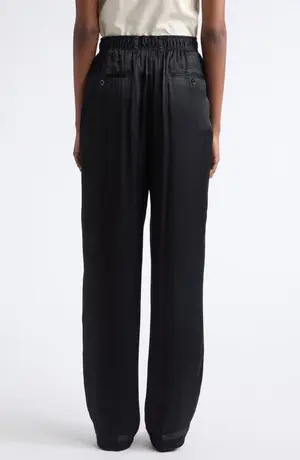 MAISON MARGIELA Satin Drawstring Pants