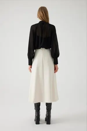 EXQUISE Arlene Chiffon Blouse