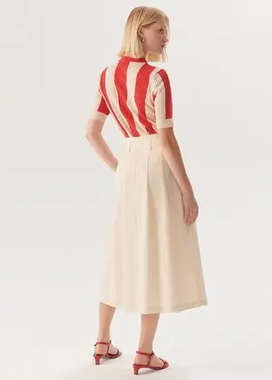 EXQUISE Evelynn Midi Skirt