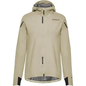 GOREWEAR Concurve Gtx Jacket Waterproof Running Shell - Tech Beige